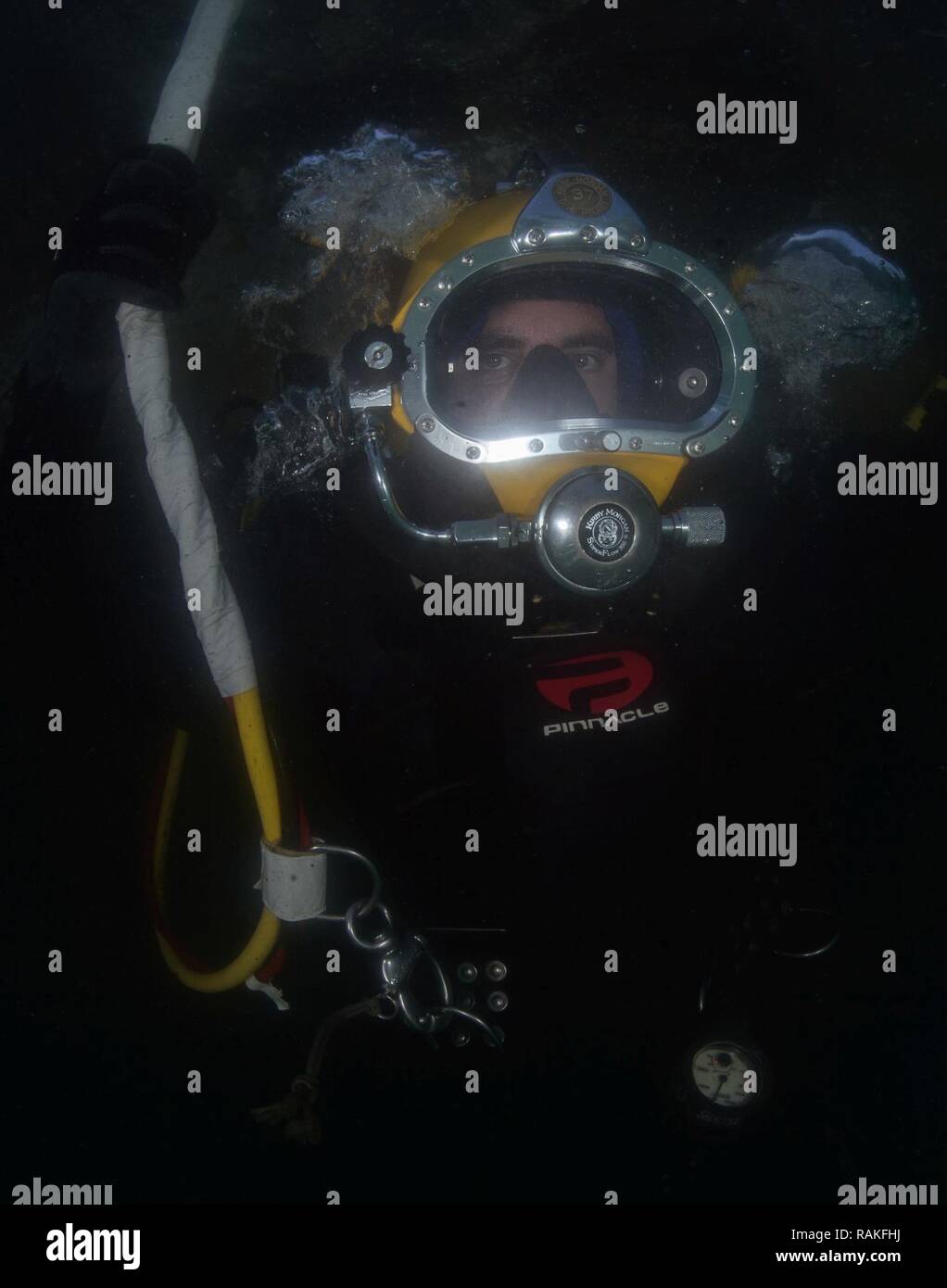 Builder 1st Class Keith Reed, assigned to Underwater Construction Team ...