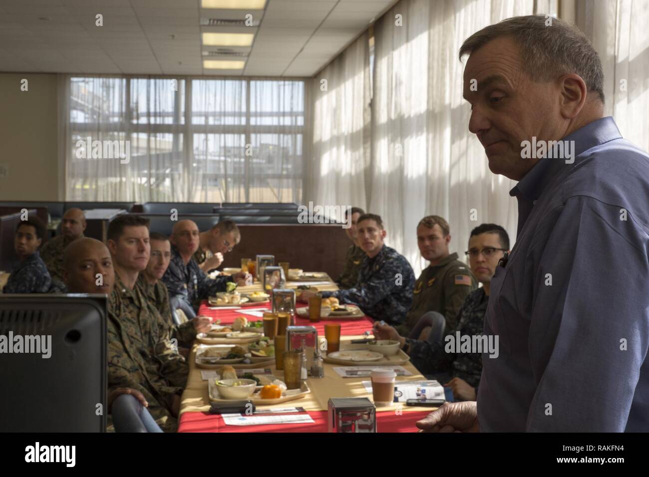 Retired U.S. Marine Corps Brig. Gen. Peter B. Collins, executive vice ...