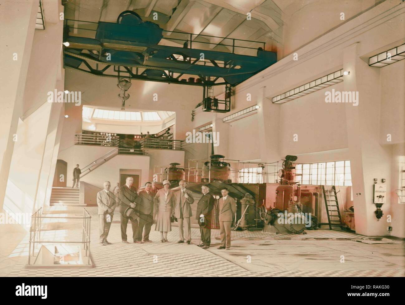 Lord and Lady Reading's visit to the P.E.C., Palestine Electric ...