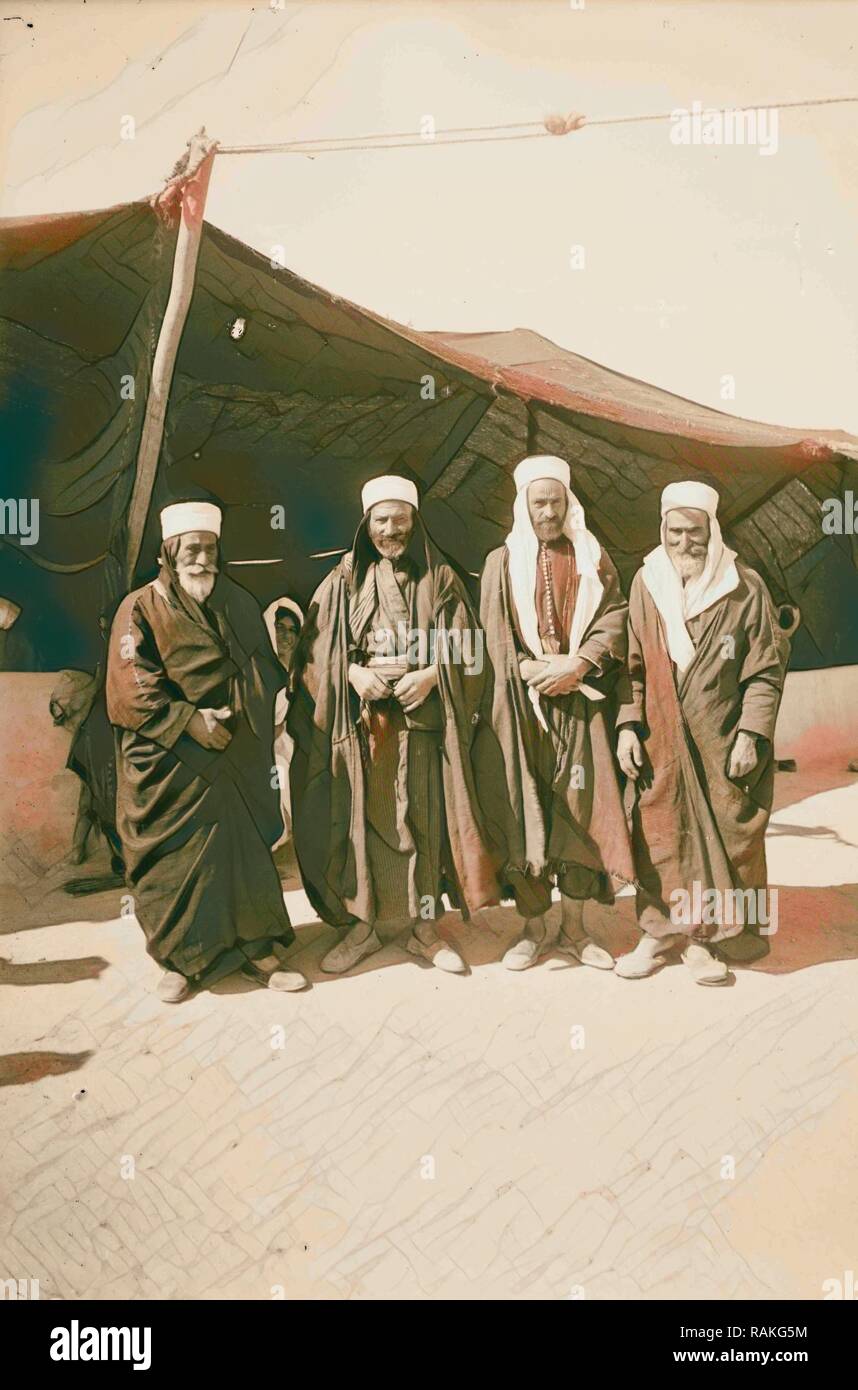 El-Azrak & Wadi Sirhan in the Arabian desert. Druze political refugees ...