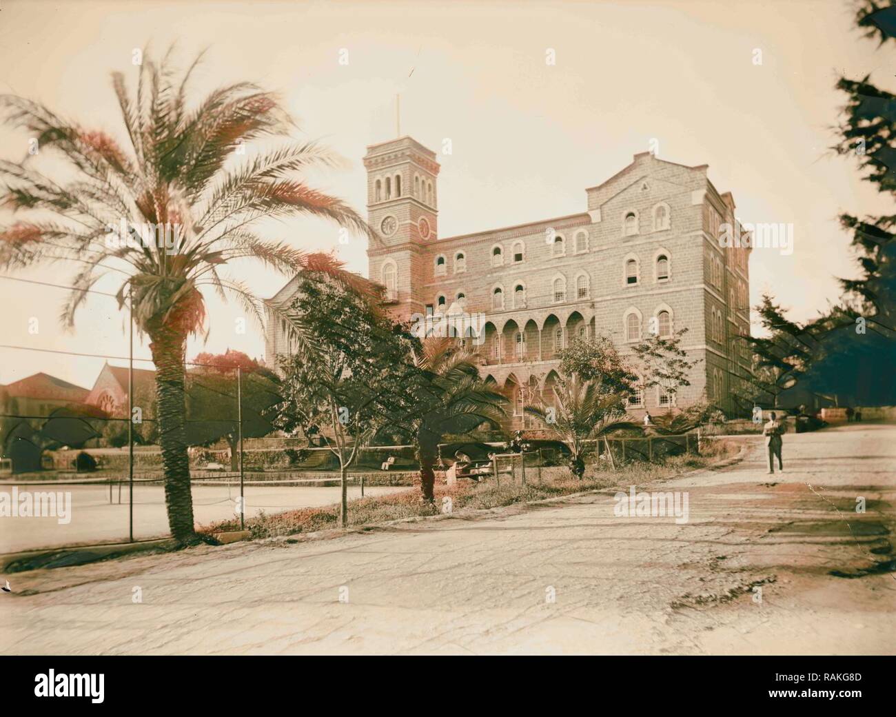 American University Beirut Aub College Hall 1920 Lebanon Beirut Reimagined By Gibon