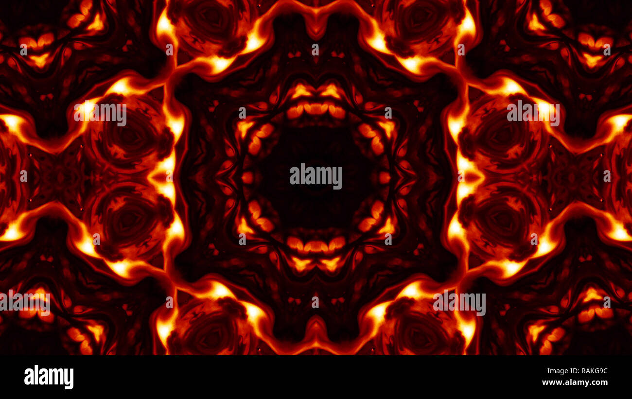 Abstract Paint Brush Ink Explode Spread Smooth Concept Symmetric ...