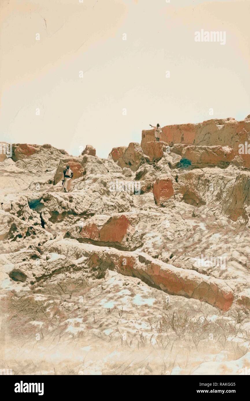 Excavations. Tell Jemmeh (Gerar). Tell Jemmeh. Excavated area of Gerar ...