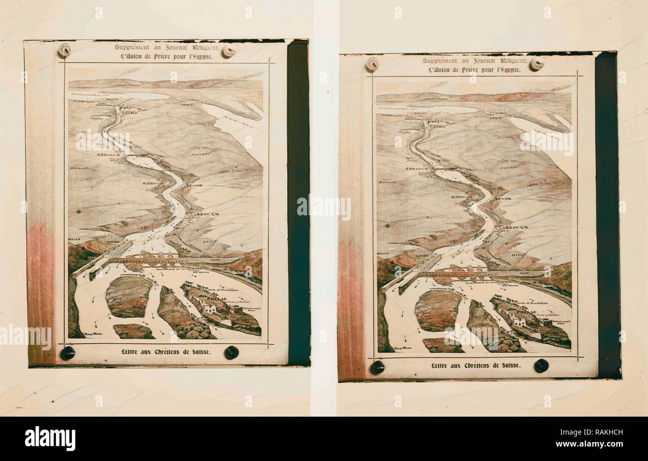 Map egypt 1900 hi-res stock photography and images - Alamy