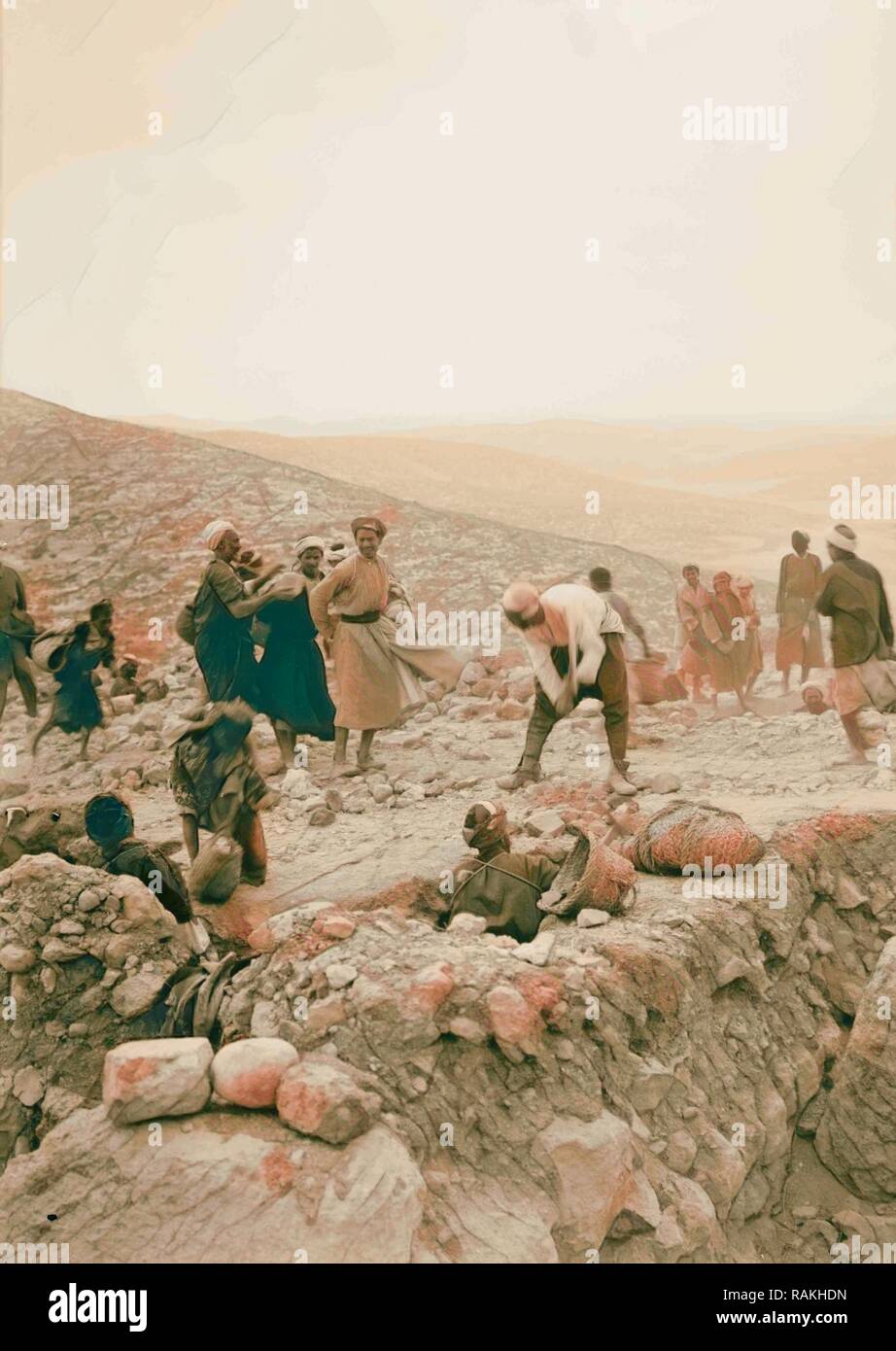 Excavations at Tell Beit Mirsim (Kirjath-Sepher) 1926. Excavating ...