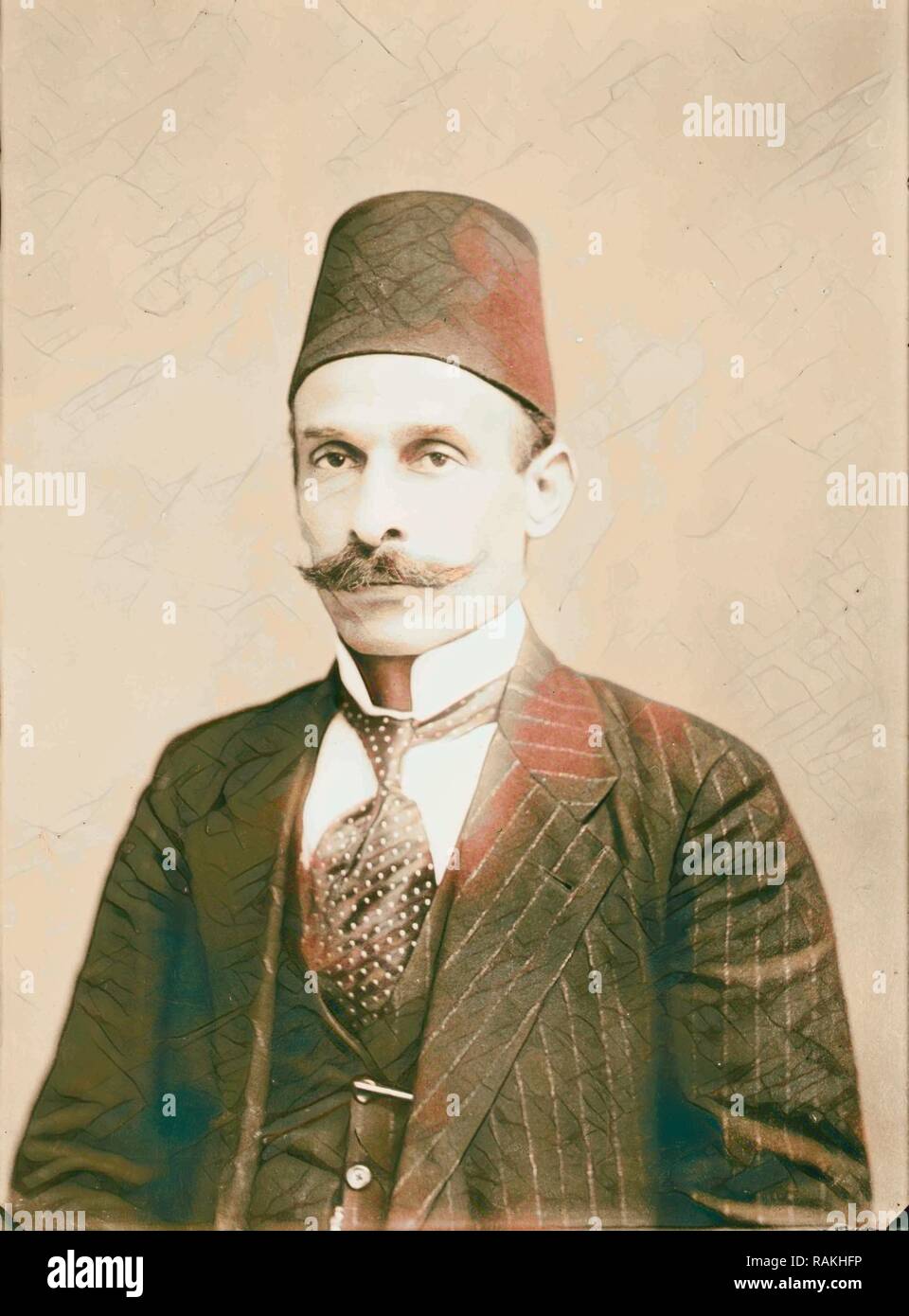 The surrender of Jerusalem to the British December 9th, 1917. Hussein ...