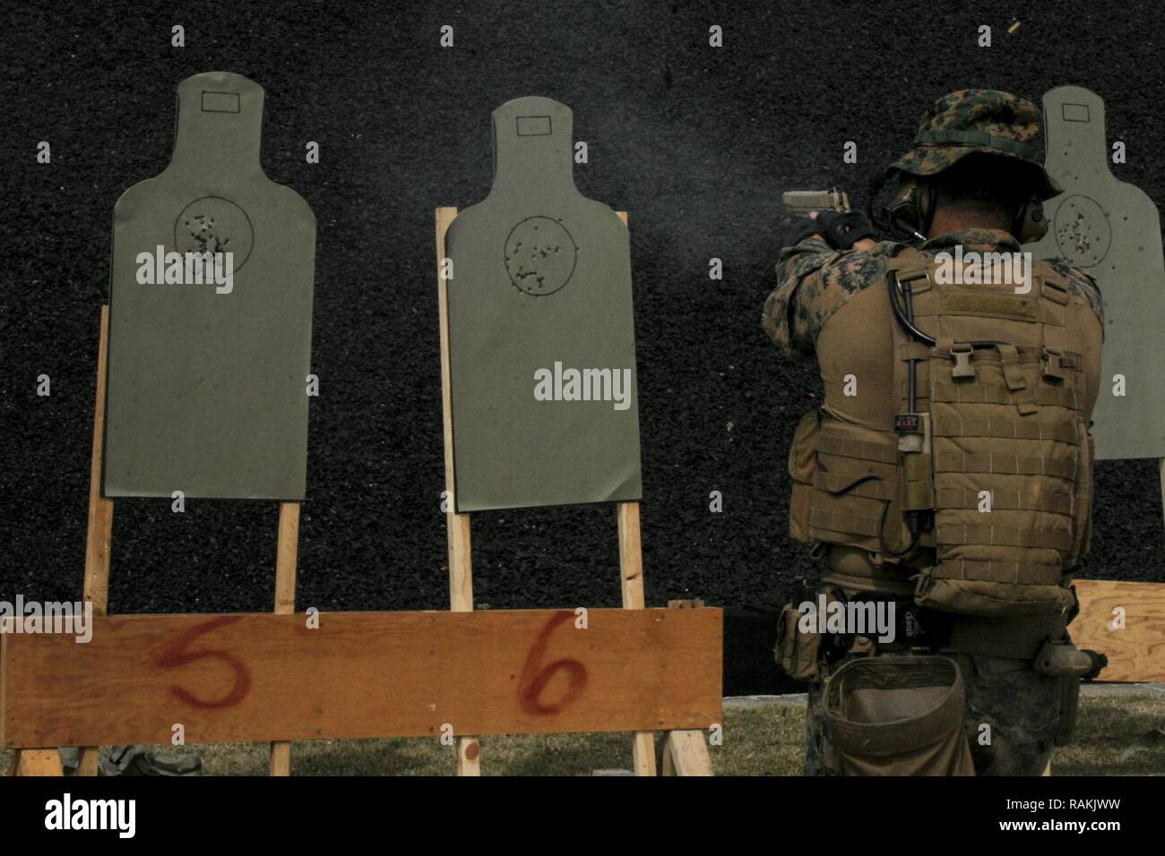 U.S. Marine Corps Staff Sgt. Abel A. Contreras, the communications ...