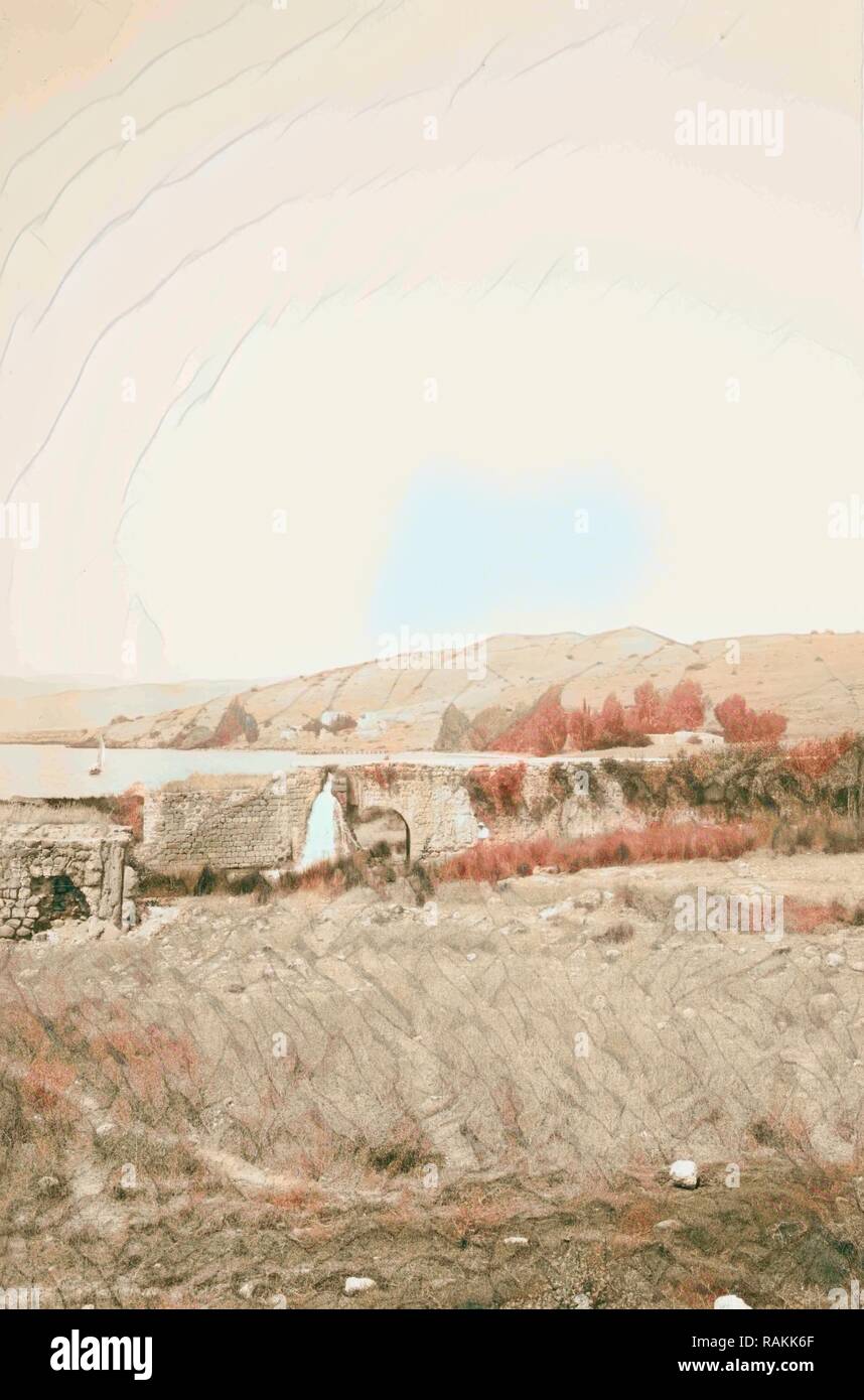 Ruins of Capernaum. 1898, Israel, Capernaum (Extinct city). Reimagined ...