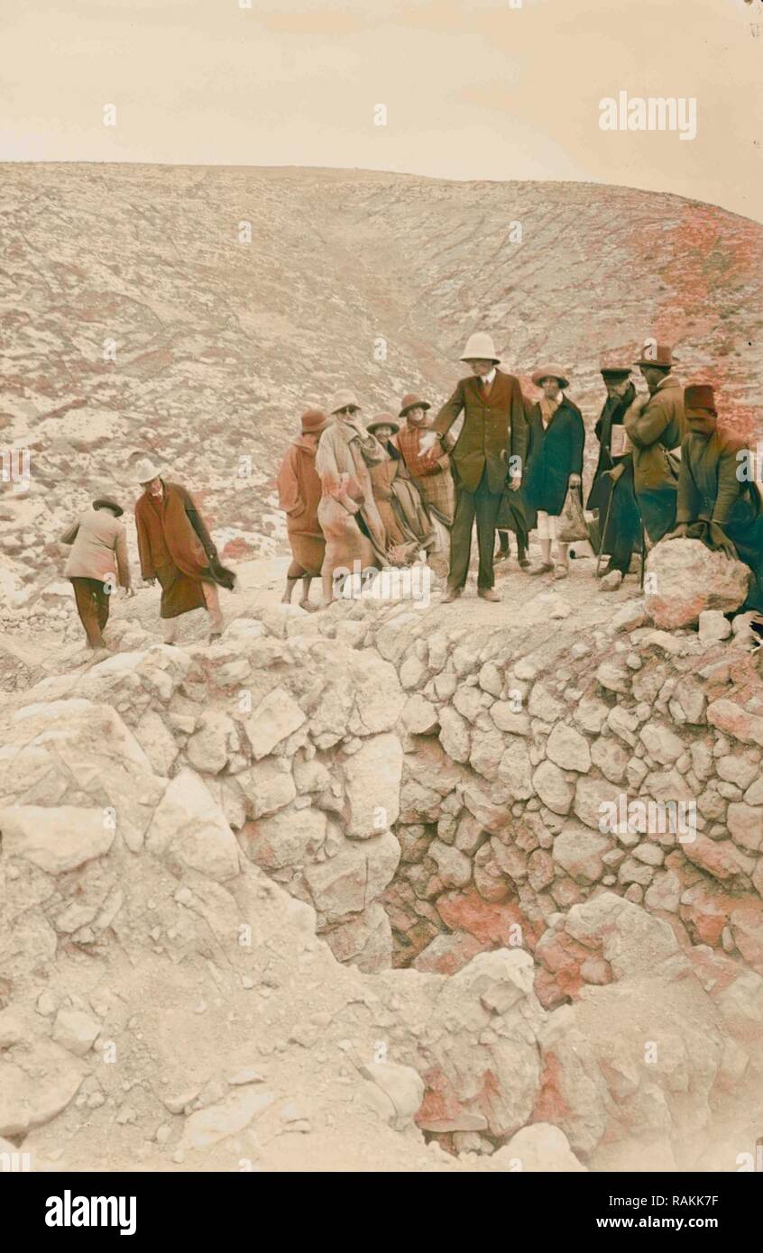 Tell Beit Mirsim. 1926, Israel, Debir (Extinct city). Reimagined by ...