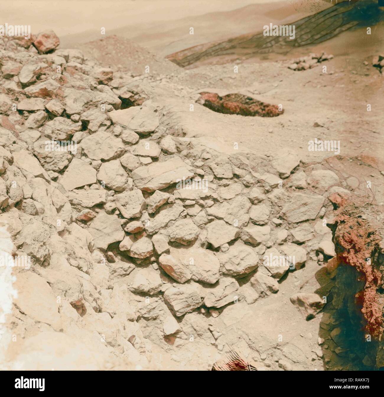 Tell Beit Mirsim. 1926, Israel, Debir (Extinct city). Reimagined by ...