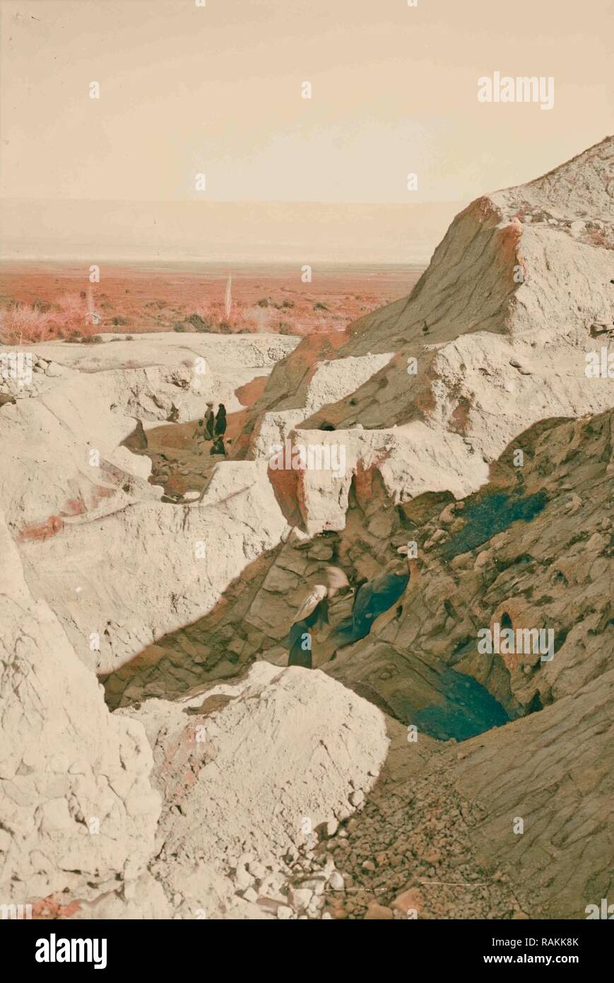 Bedouin camp in Valley of Achor near Jericho. 1898, West Bank ...