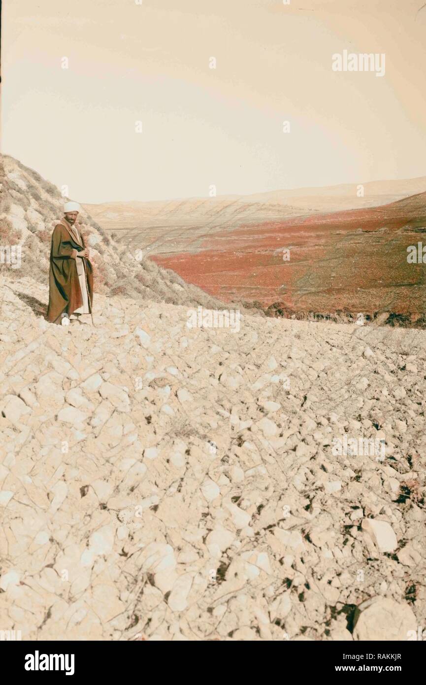 Valley of Elabe. 1898, Middle East, Israel and/or Palestine. Reimagined ...