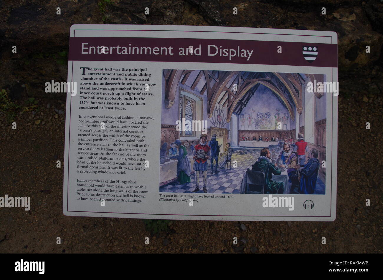Farleigh Hungerford Castle. The Macmillan Way. Long-distance trail ...