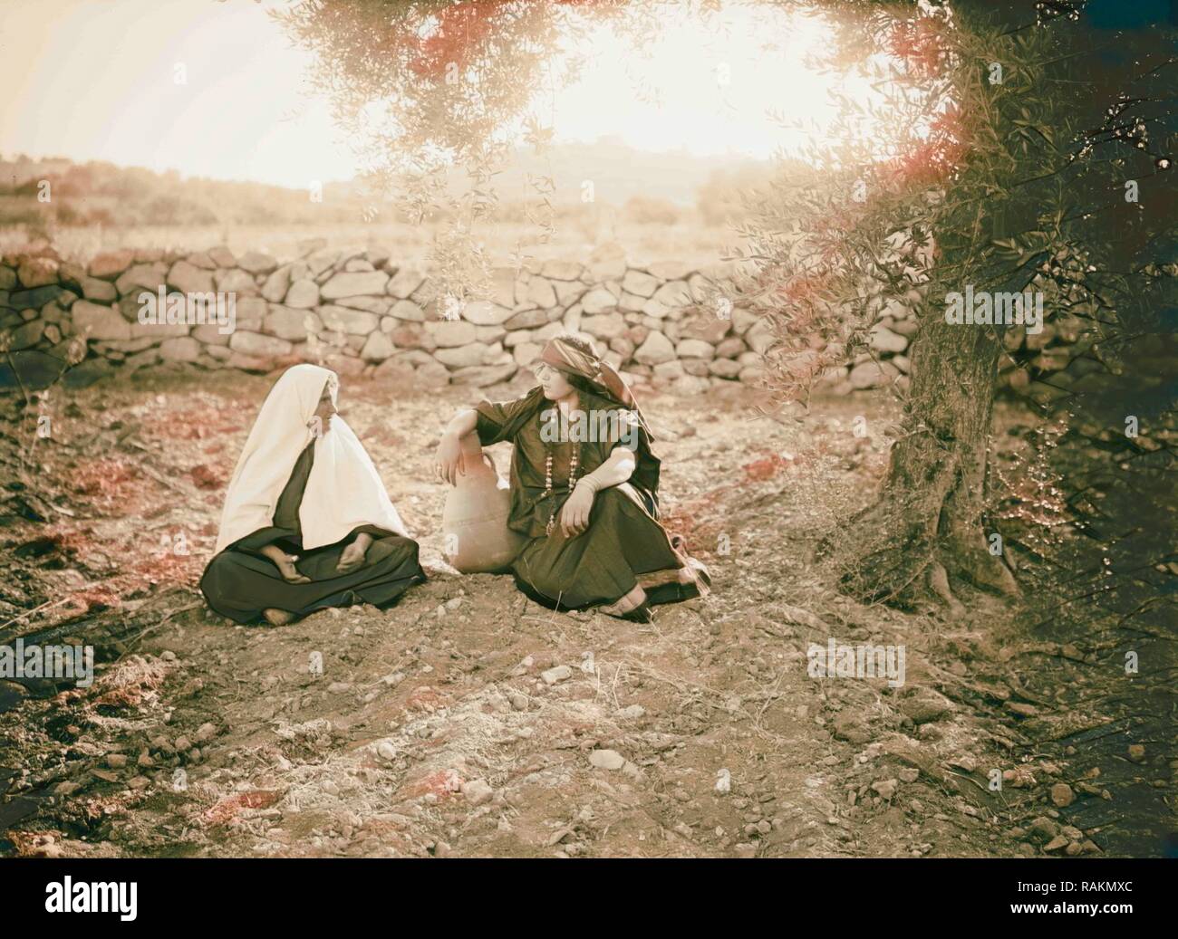 Ruth series, Ruth the Moabitess 1898, Middle East, Israel and/or ...