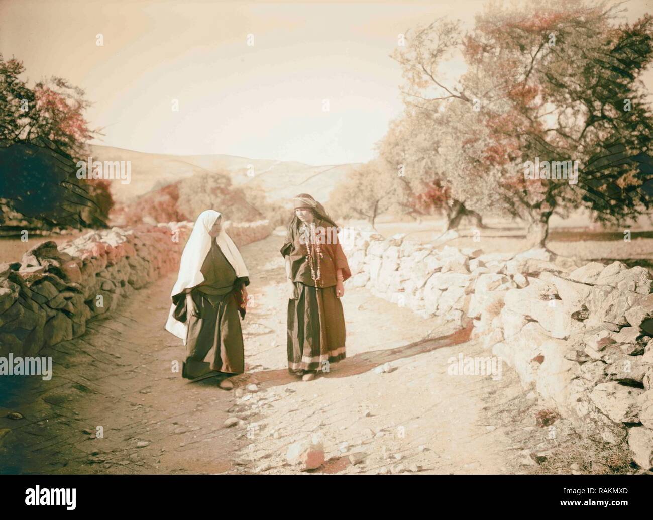 Ruth series, Ruth the Moabitess 1898, Middle East, Israel and/or ...