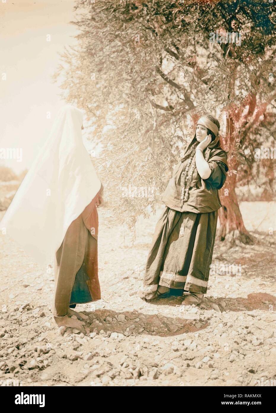 Ruth series, Ruth the Moabitess 1898, Middle East, Israel and/or ...