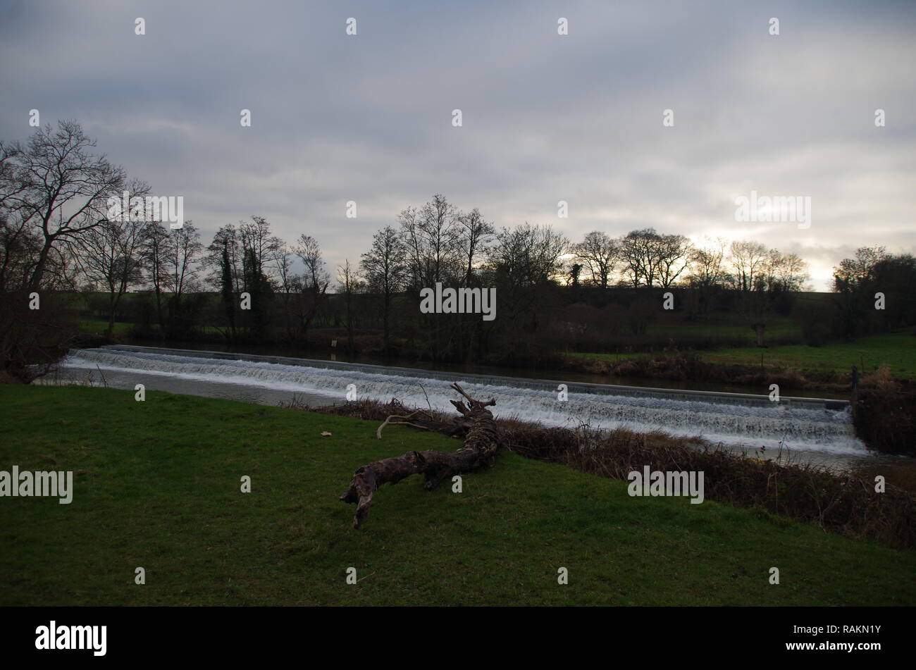 The Macmillan Way. Long-distance trail. Wiltshire. England. UK Stock ...