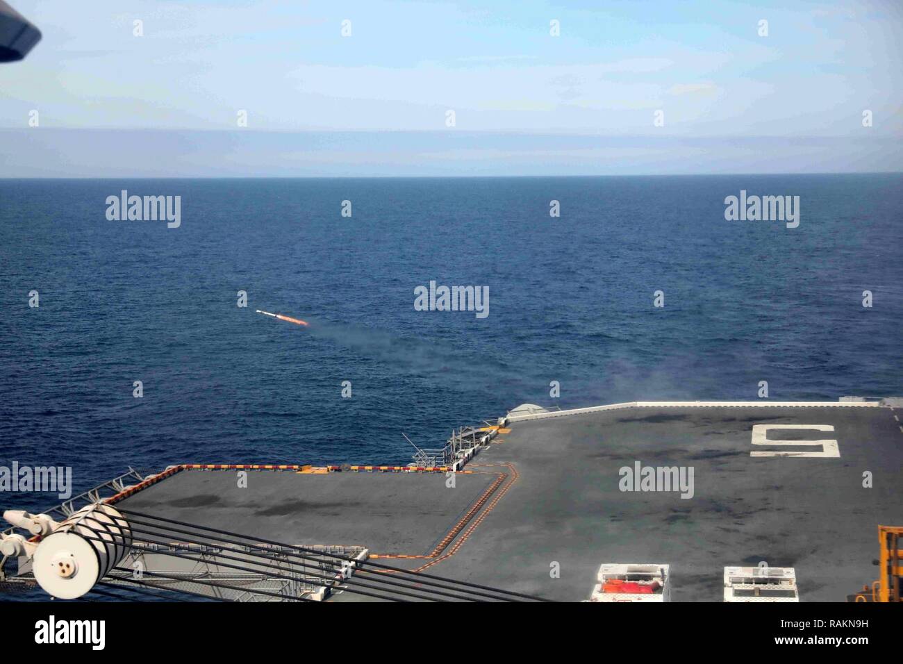 ATLANTIC OCEAN (Feb. 21, 2017) The multipurpose amphibious assault ship ...