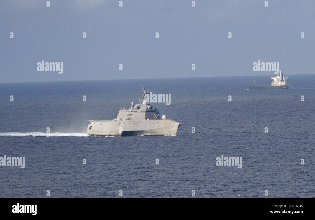 SULU SEA (Feb. 20, 2017) Littoral combat ship USS Coronado (LCS 4 ...