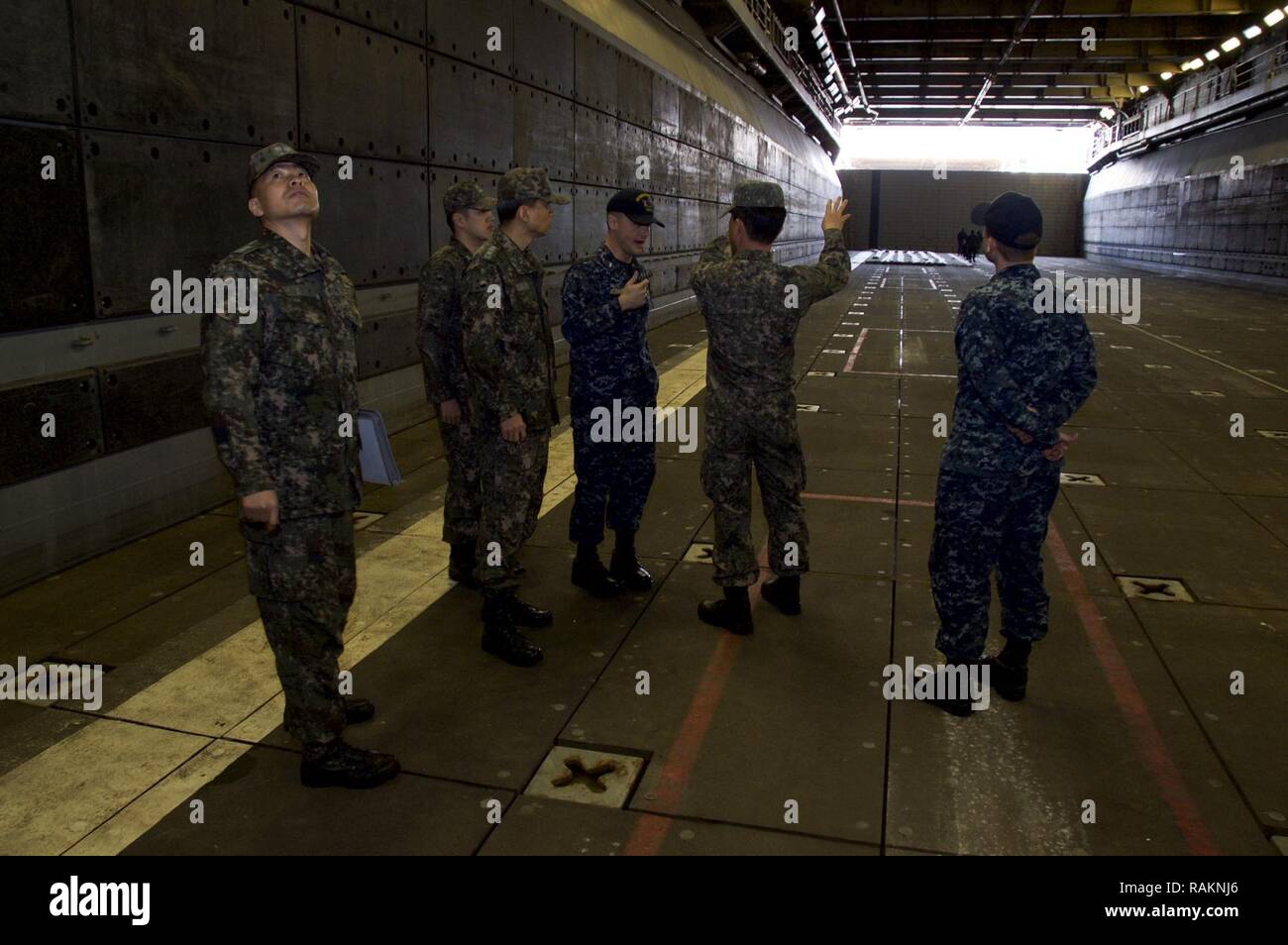 SASEBO, Japan (Feb. 23, 2017) Lt. j.g. Ray Norris, assistant first ...