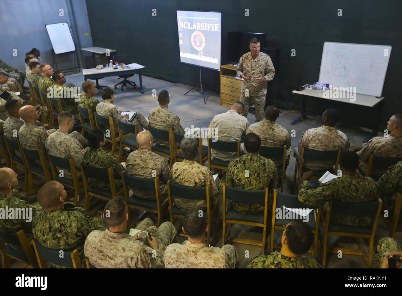 U.S. Marine Lt. Gen. William D. Beydler, commanding general of Marine ...