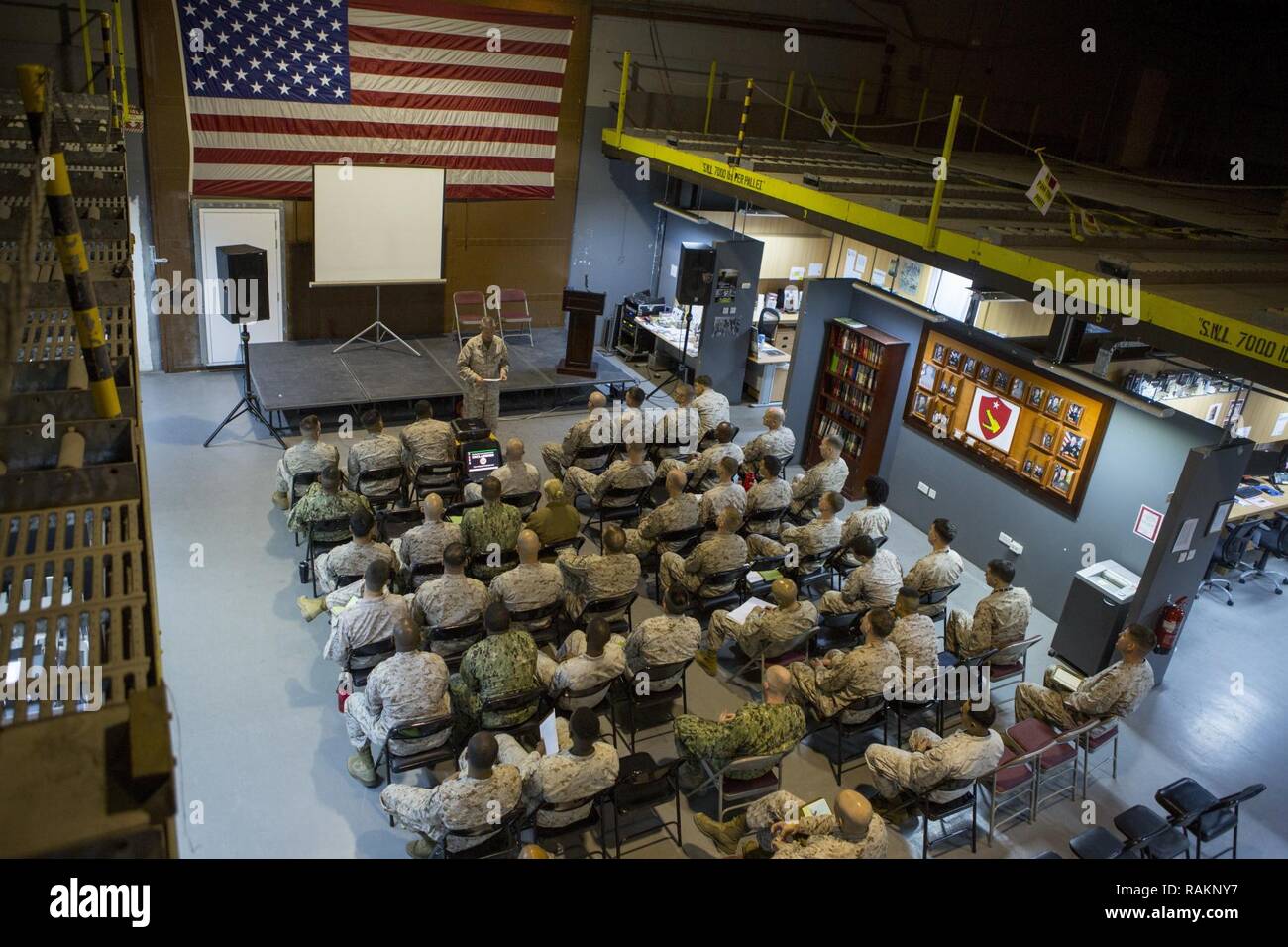U.S. Marine Sgt. Maj. William T. Thurber, Marine Corps Forces Central Command (MARCENT) Sergeant ...