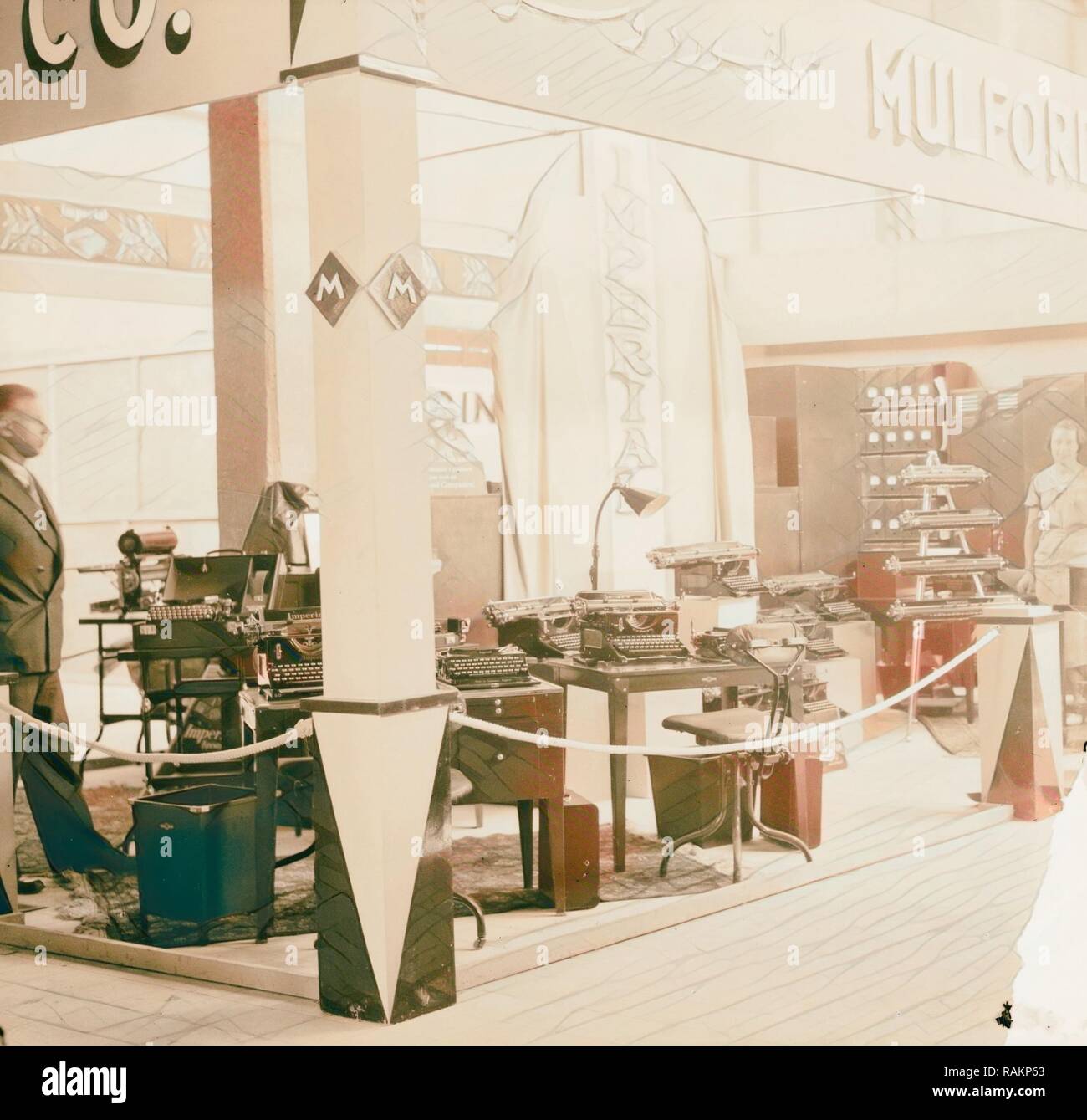 Levant fair, 1934, Tel Aviv, Israel. Reimagined by Gibon. Classic art with a modern twist ...