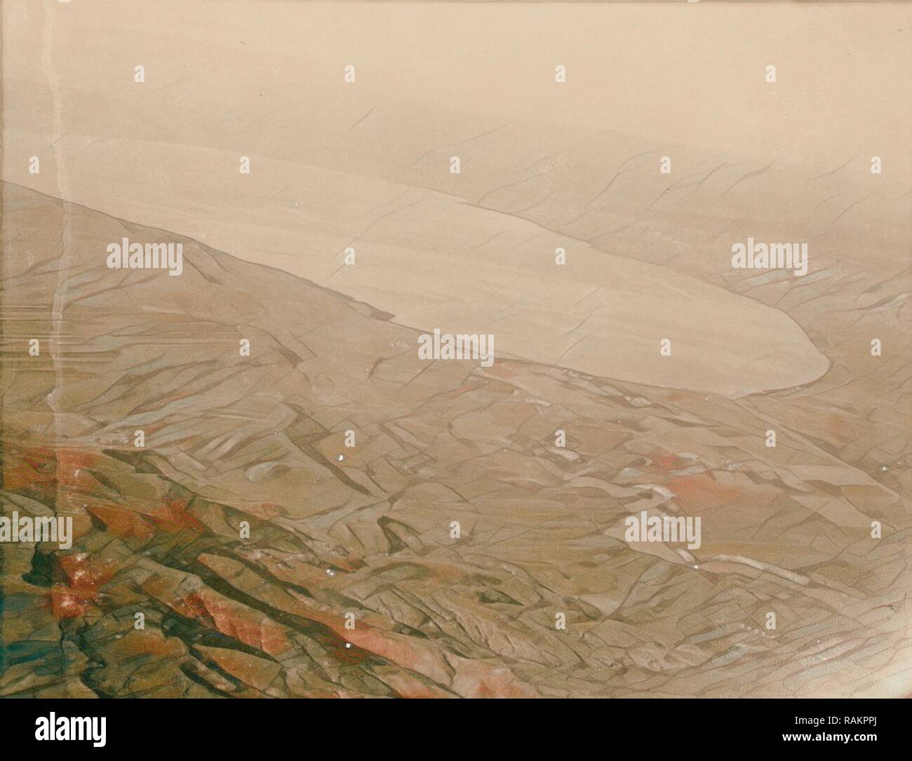 Aerial photos, Sea of Galilee and Jerusalem, Jordan River, Amman. 1925 ...