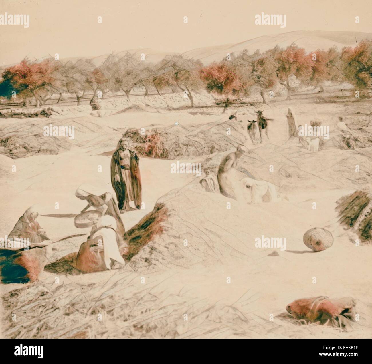 Ruth the Moabitess and others 1925, Middle East. Reimagined by Gibon ...