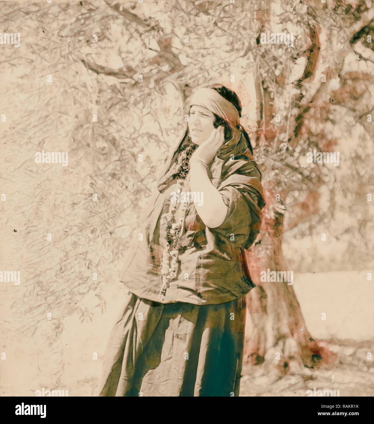 Ruth the Moabitess and others 1925, Middle East. Reimagined by Gibon ...