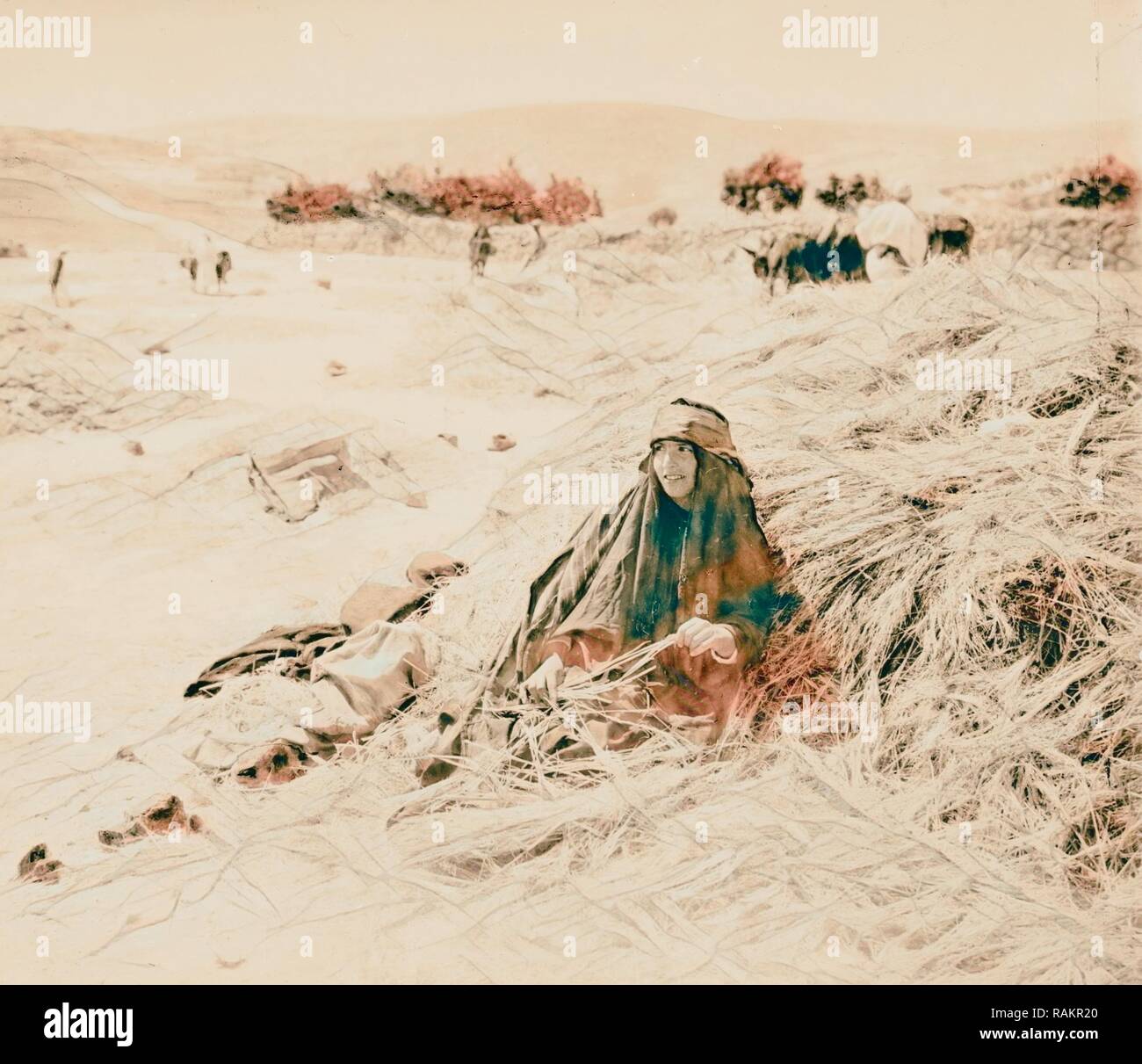 Ruth the Moabitess and others 1925, Middle East. Reimagined by Gibon ...