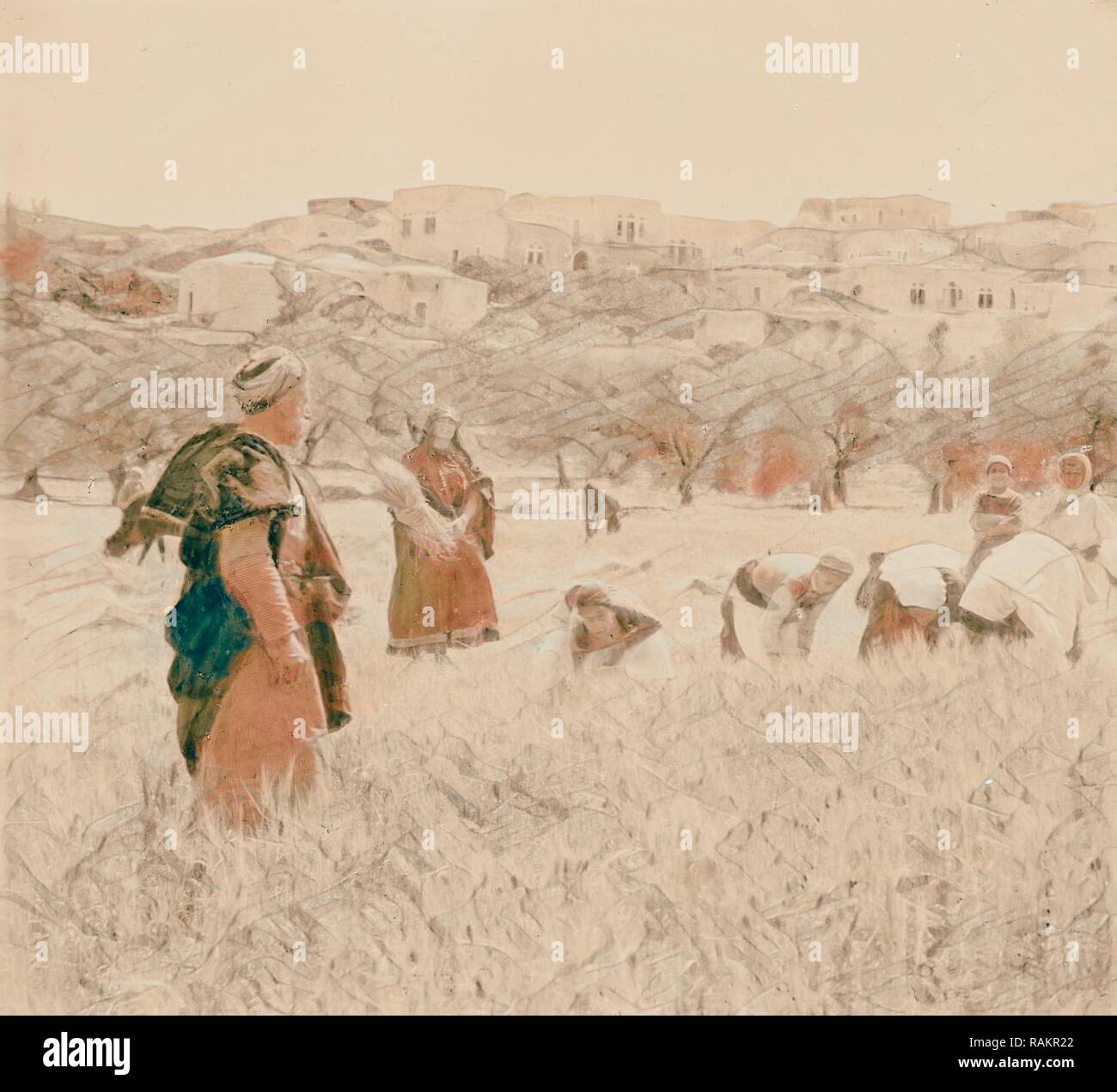 Ruth the Moabitess and others 1925, Middle East. Reimagined by Gibon ...