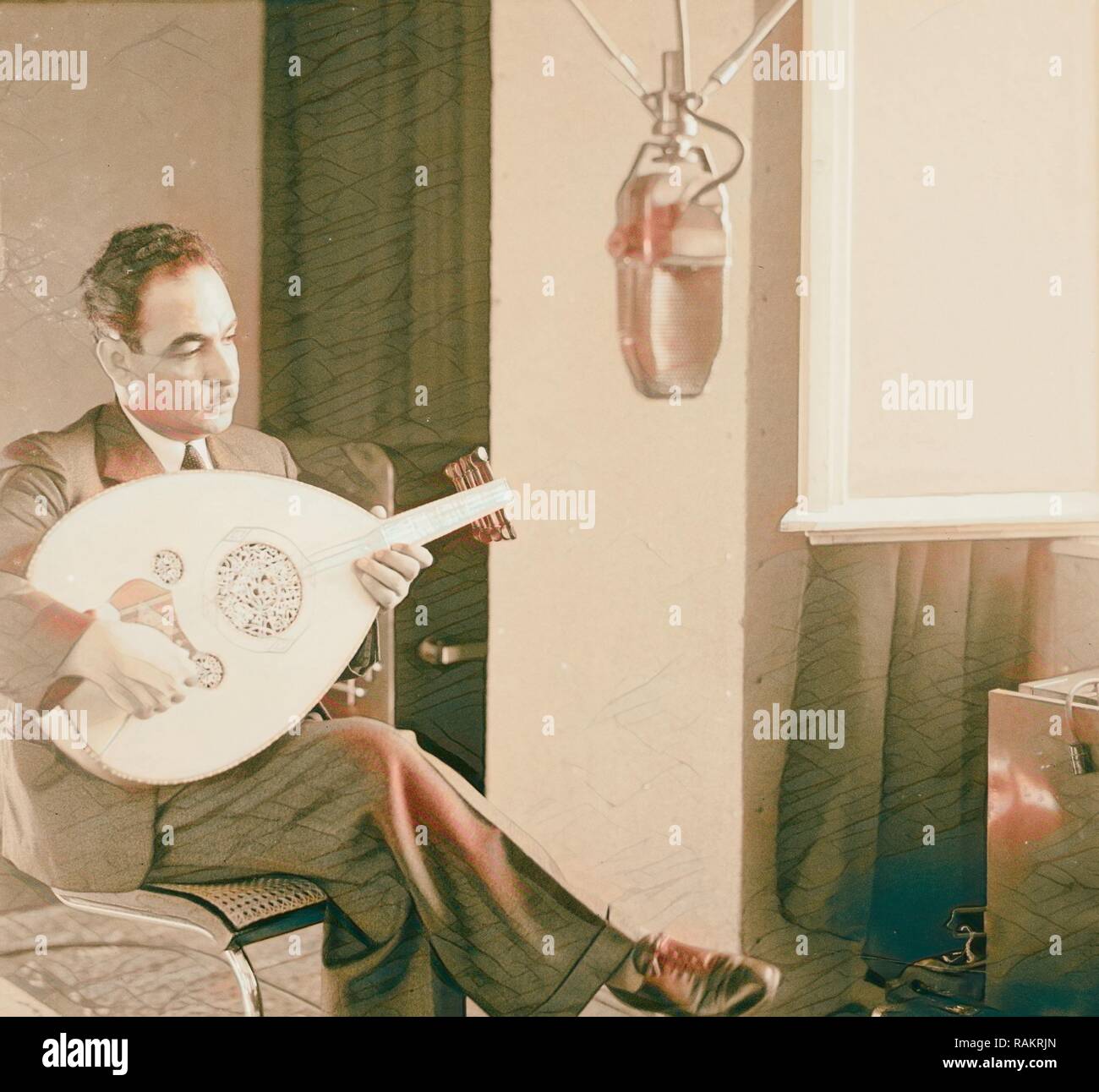 Radio artists, PBS, Palestine Broadcasting Service, Jerusalem. 1936 ...