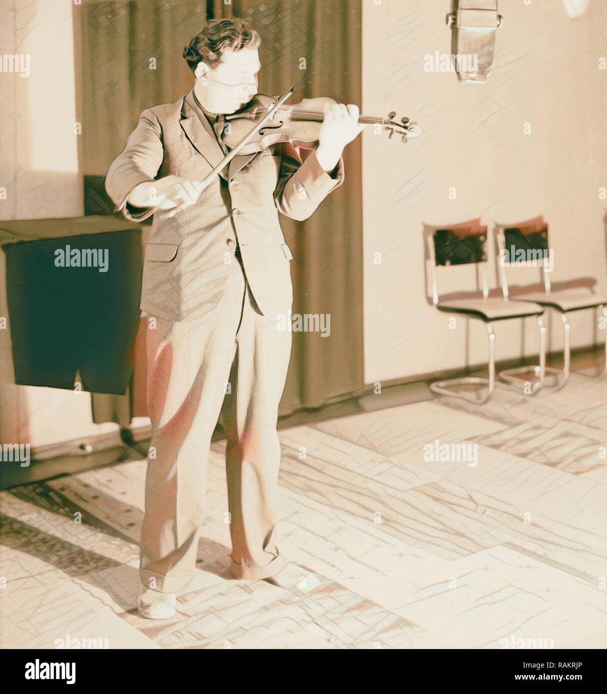 Radio artists, PBS, Palestine Broadcasting Service, Jerusalem. 1936 ...