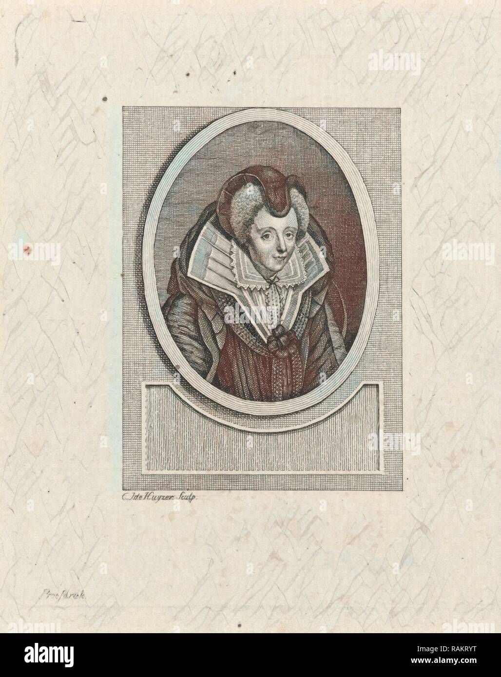 Portrait of Louise de Coligny, Carel Jacob de Huyser, c. 1763 - c. 1804 ...