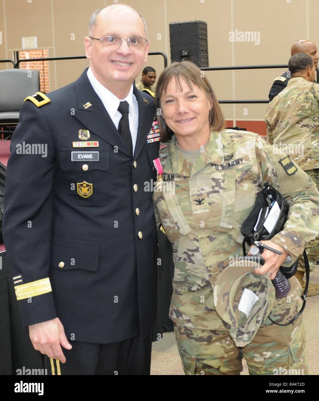 Brig. Gen. Thomas P. Evans, deputy commanding general of the 80th ...