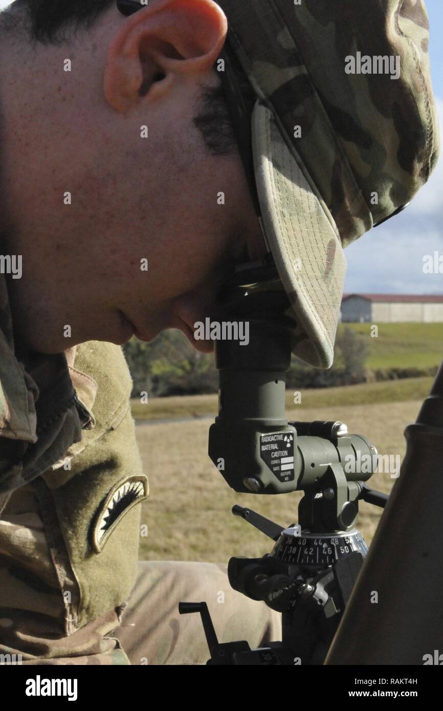 Spc. Lance Parson, a mortarman with Company B, 2nd Battalion, 162nd ...