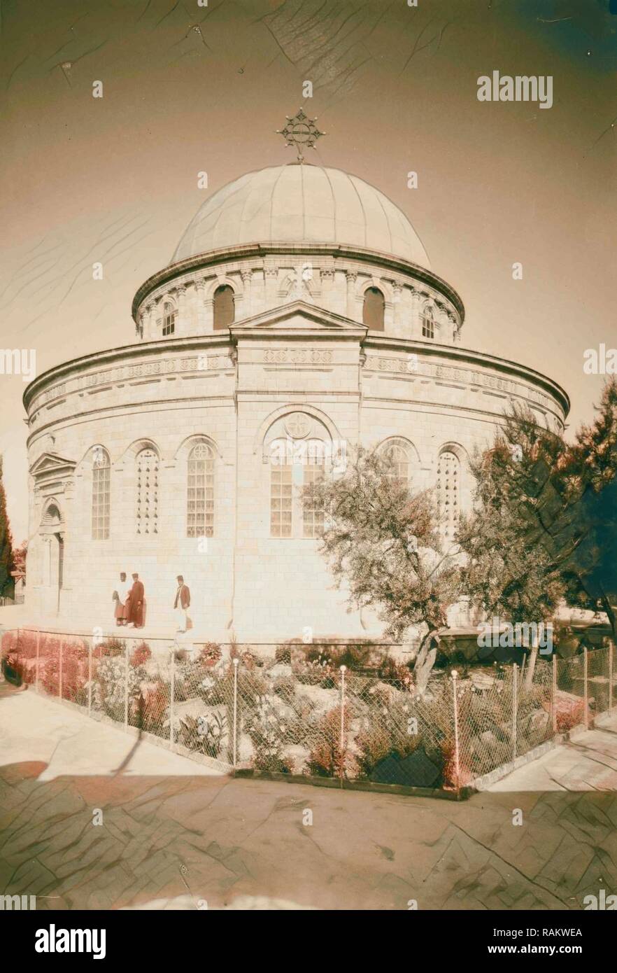 Ethiopian Abyssinian churches in Jerusalem The church from the south ...
