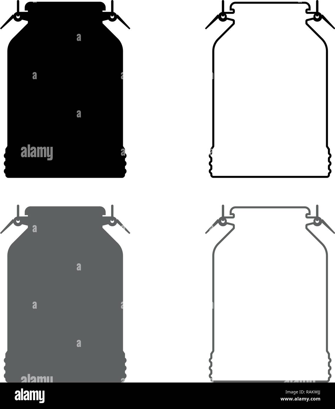 Milk transportation Stock Vector Images - Alamy