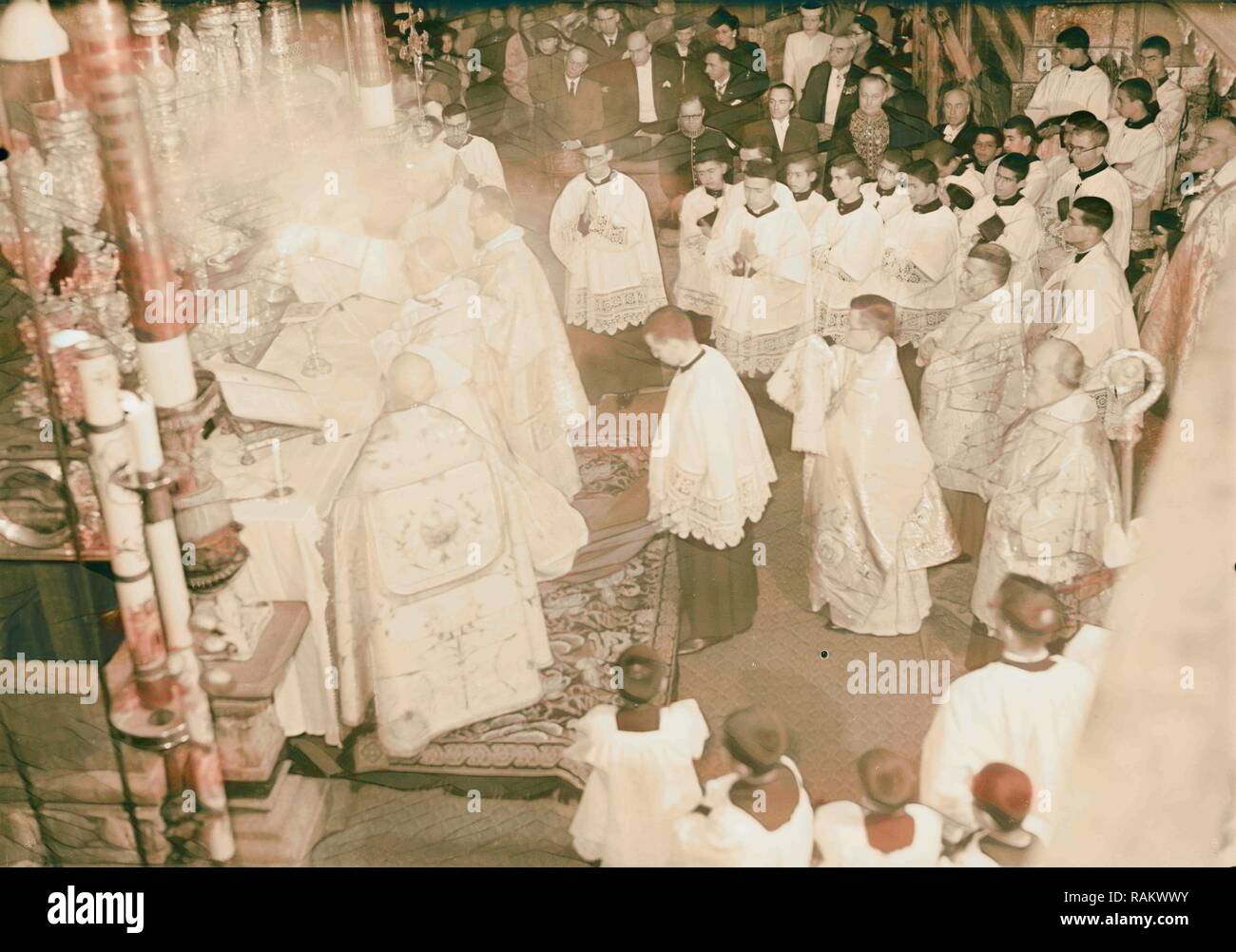 Calendar of religious ceremonies in Jerusalem Easter period 1941 Easter ...