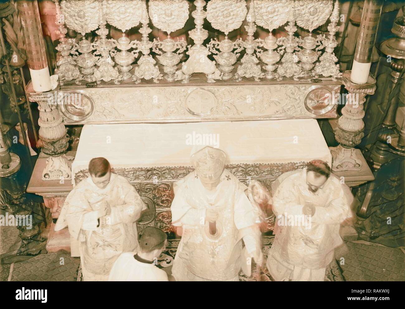 Calendar of religious ceremonies in Jerusalem Easter period 1941 Easter ...