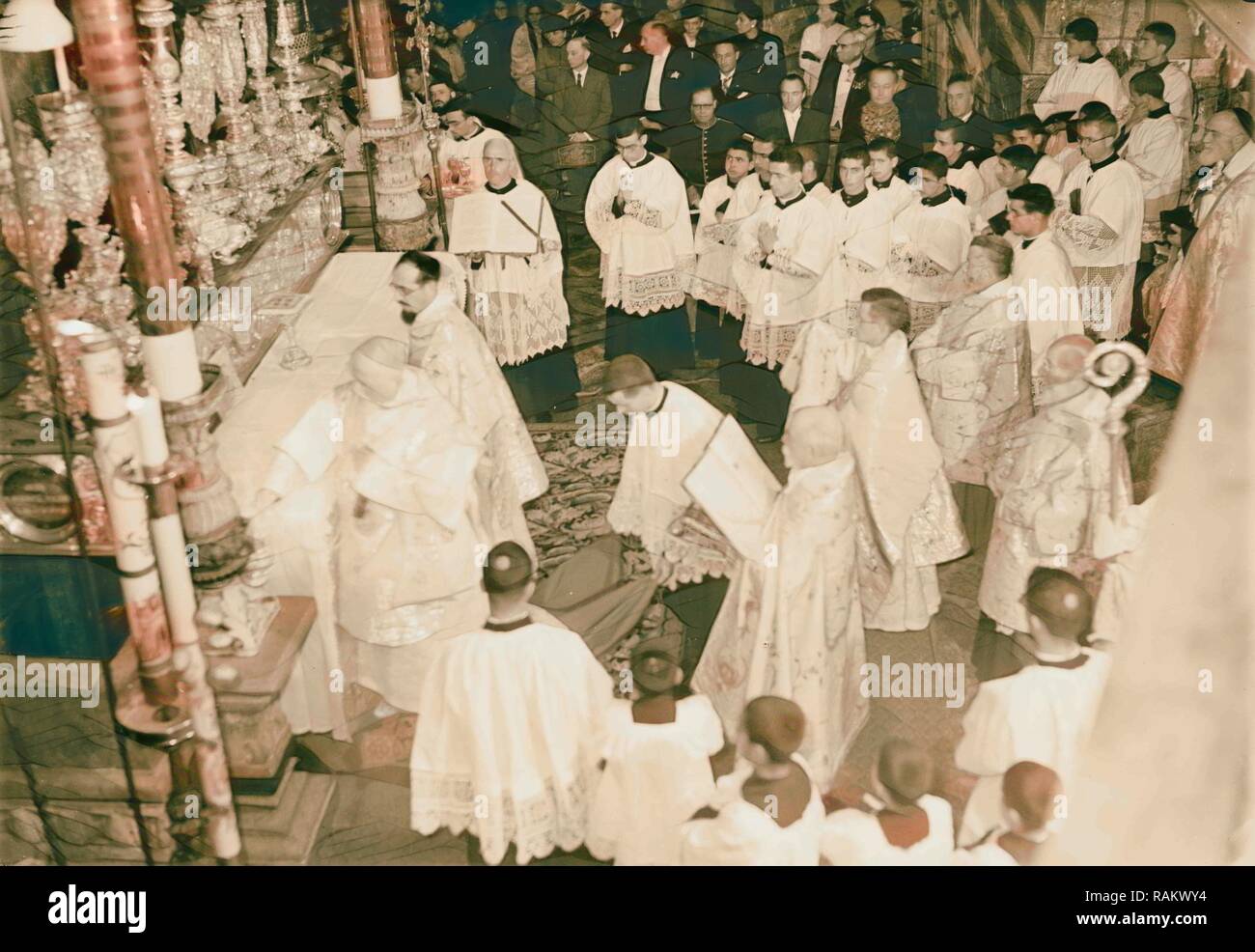 Calendar of religious ceremonies in Jerusalem Easter period 1941 Easter ...