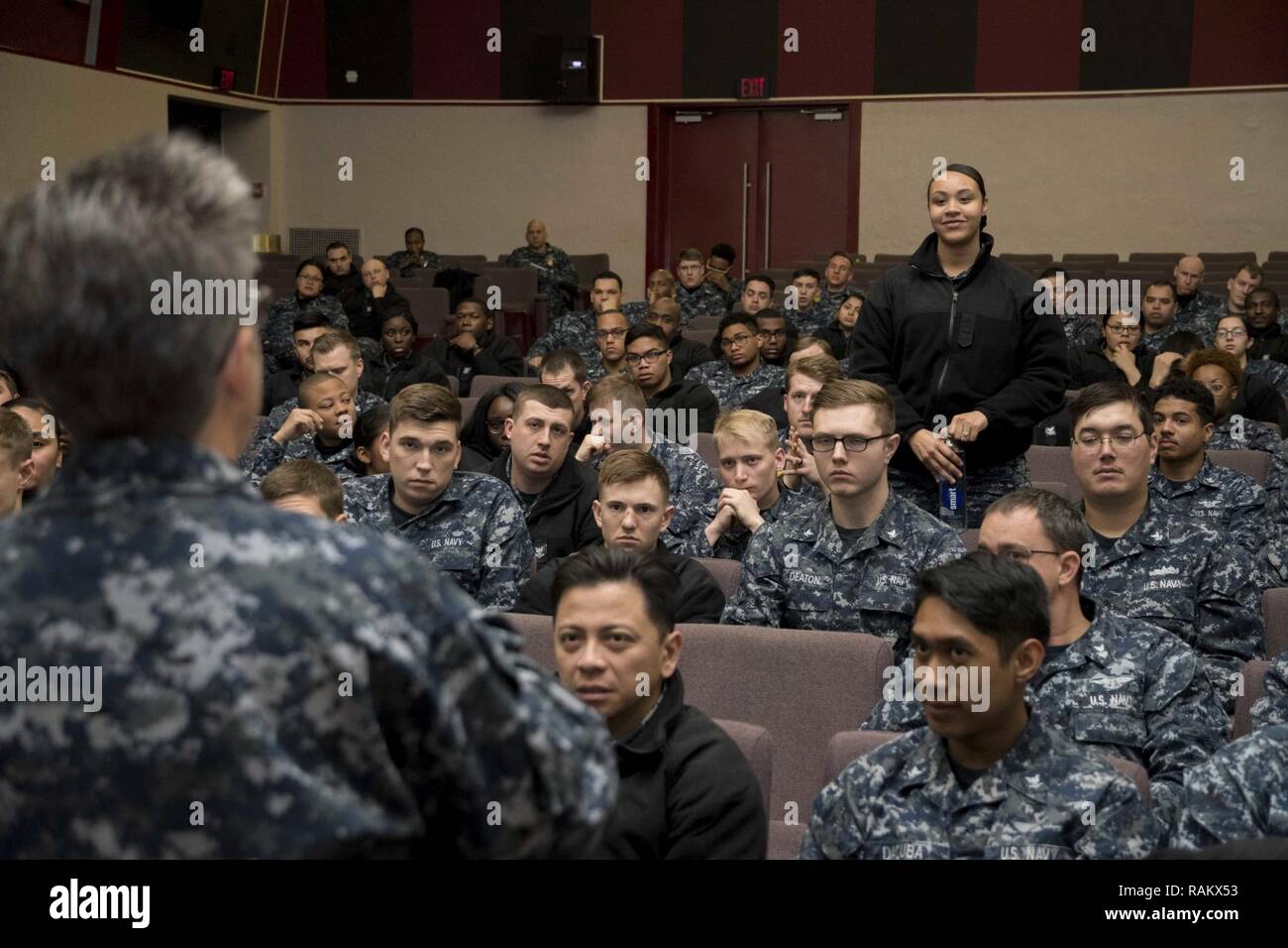 NAVAL AIR FACILITY ATSUGI, Japan (Feb. 15, 2017) Yeoman Seaman ...