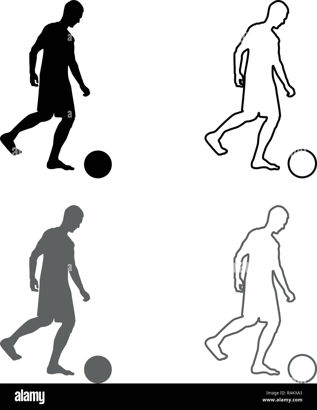 Kick kicks kicking Stock Vector Images - Alamy