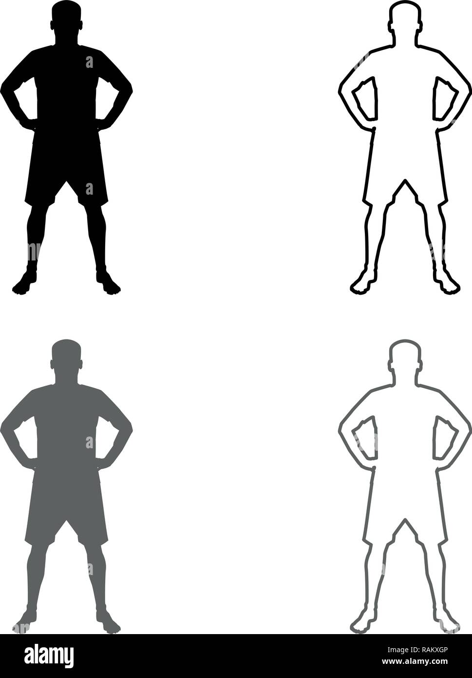 Portrait style image adult Stock Vector Images - Alamy