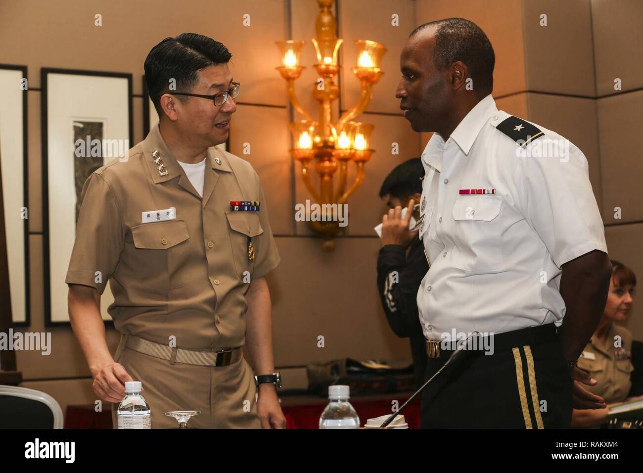 U.S. Army Brig. Gen. Bertram Providence, commander of Regional Health ...