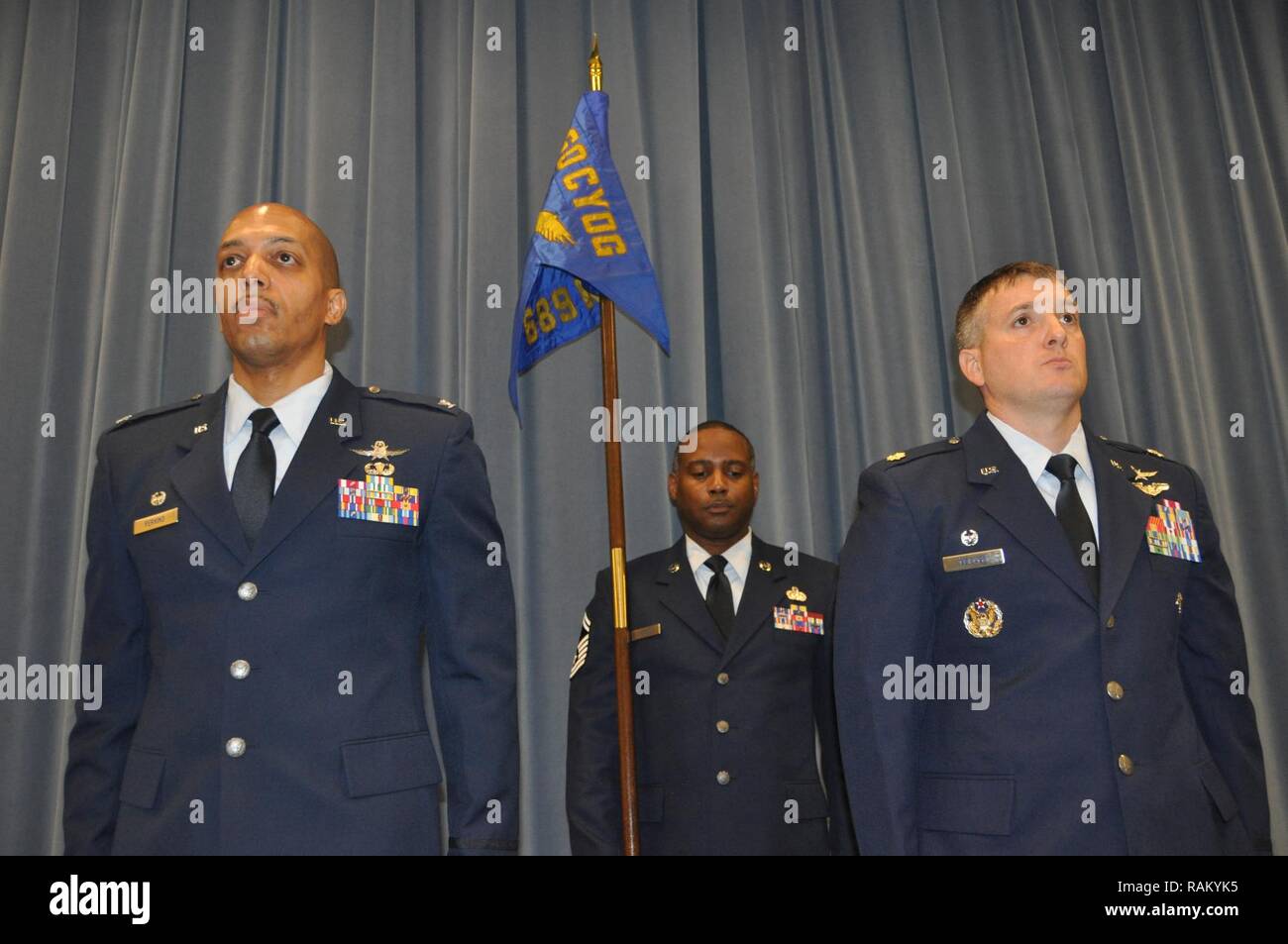Commander of the 960th Cyberspace Operations Group, Col. Anthony ...
