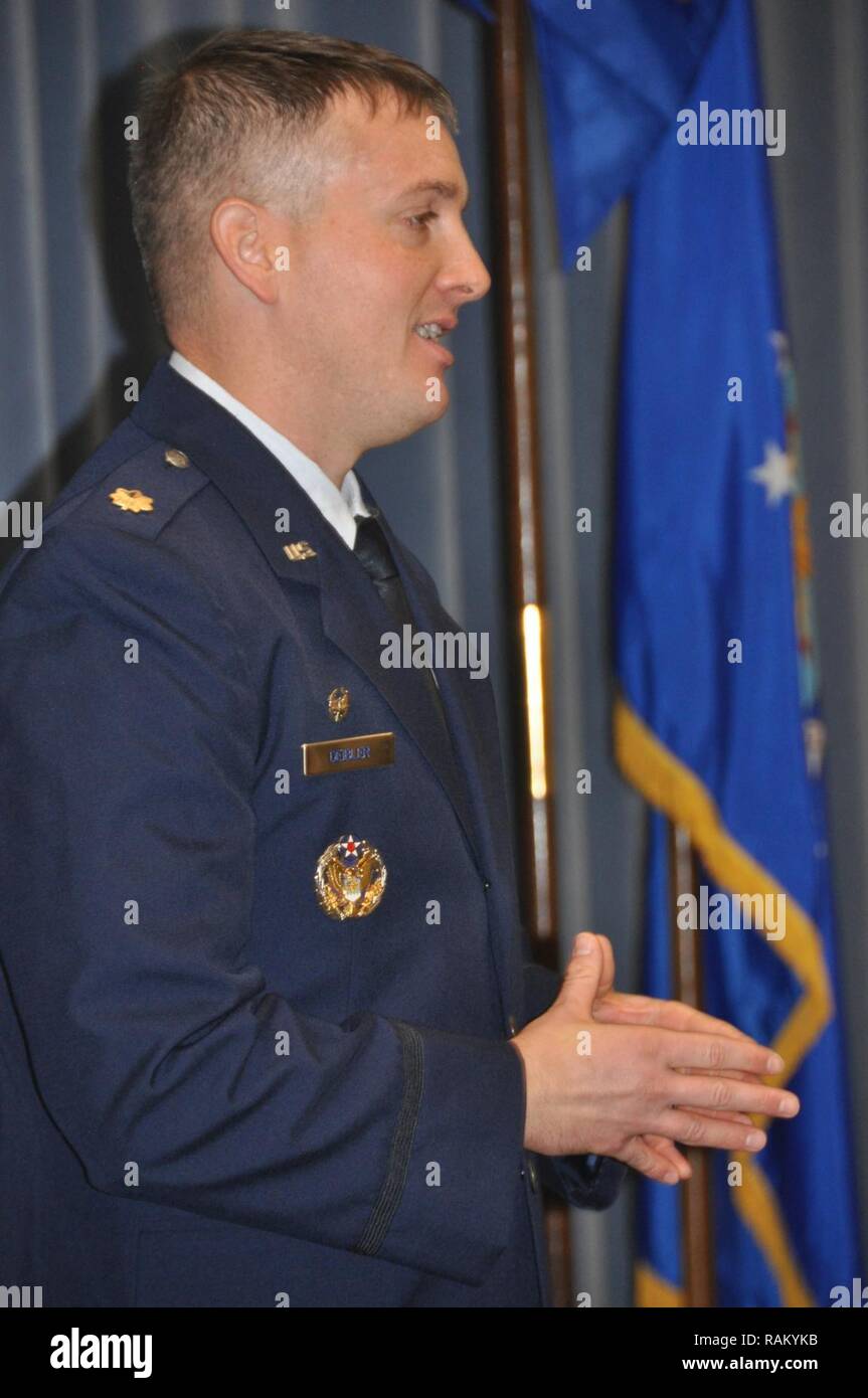 689th Network Operations Squadron Commander, Maj. Kevin Deibler, talks ...