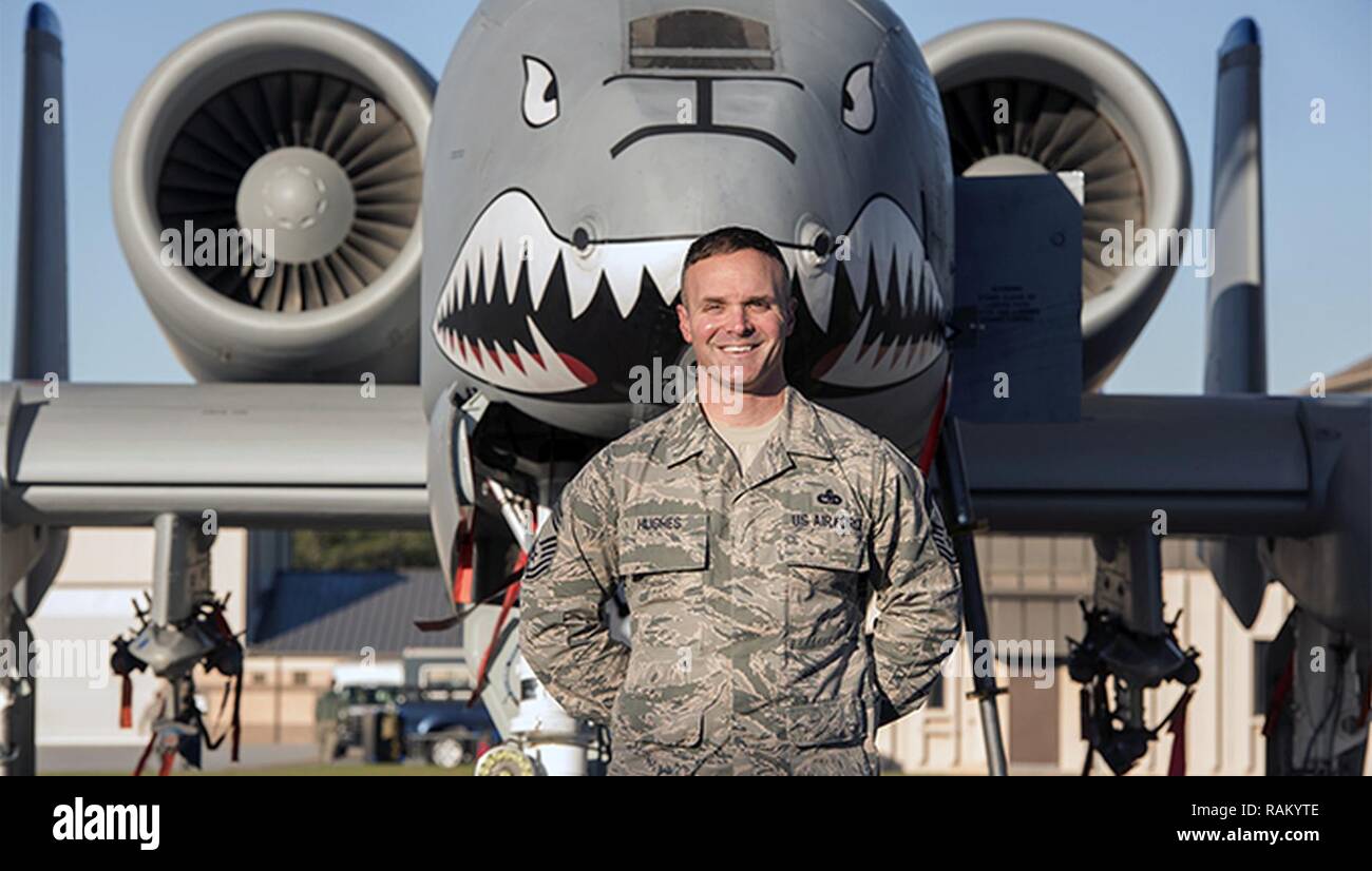 Chief Master Sgt. Jason Hughes, former 23d Aircraft Maintenance ...