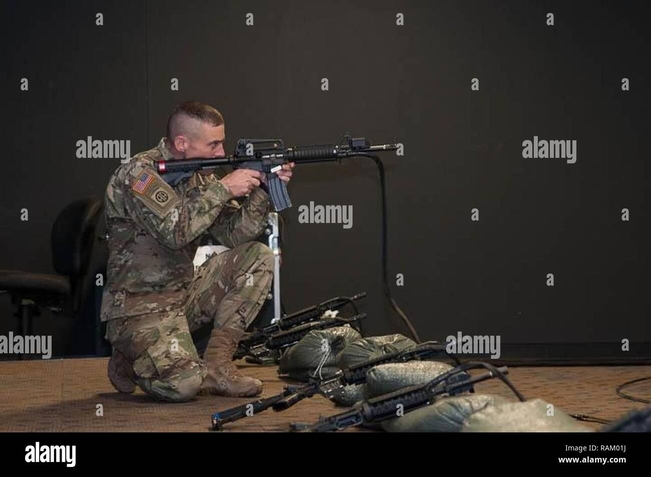 U.S. Army Staff Sgt. Jason Gillis, the operations noncommissioned ...